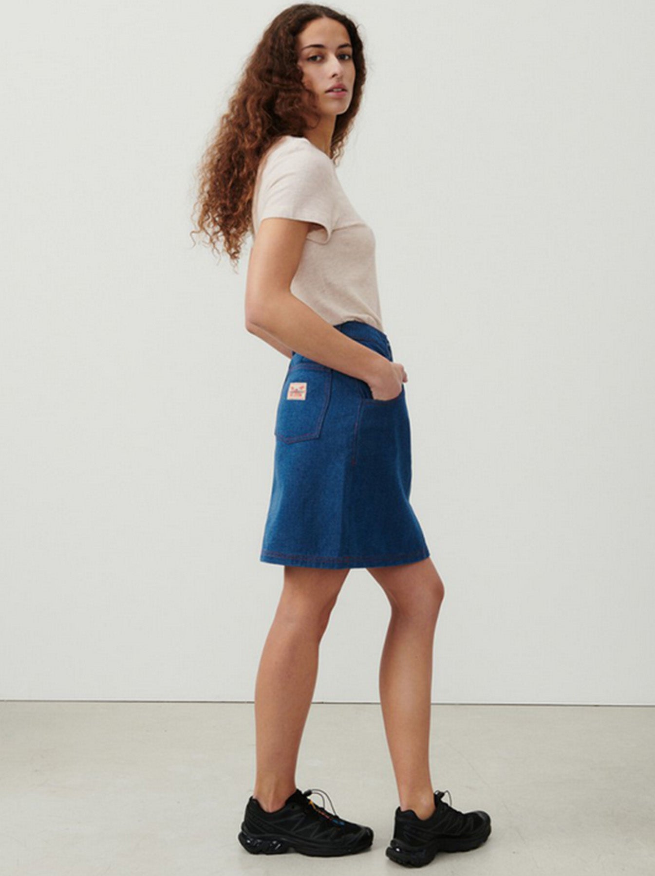 American Vintage - Ypawood Round-Neck T-Shirt - Heather Grey – Shop-Label